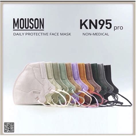 Jual Masker Kn95 Mouson Pro Ezio Alkindo 5ply Isi 10 Pcs Shopee