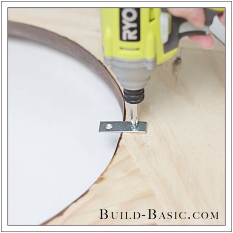 Build A DIY Round Mirror Frame Build Basic