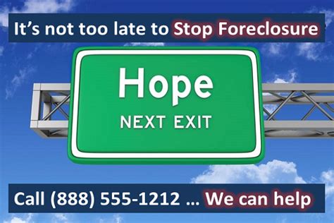 Stop Foreclosure Postcards