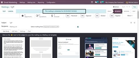 Odoo 16 Email Marketing App Odoo V16 Enterprise Edition Book