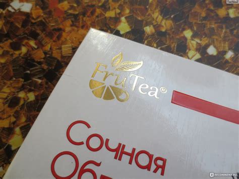 Чай Fru Tea Черный с облепихой и сафлором "Сочная облепиха" - «Чай Fru ...