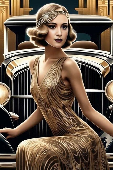Pin By Creative Glori On Beauties In Art Deco Fashion Art Deco