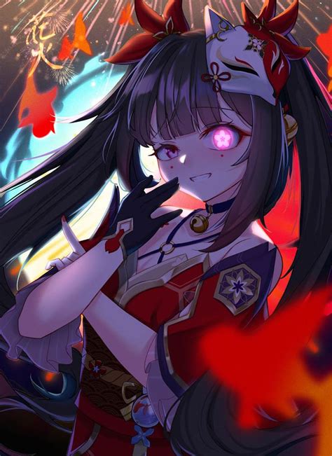 崩坏：星穹铁道花火女孩图片尺寸4000x5500 Bobopic
