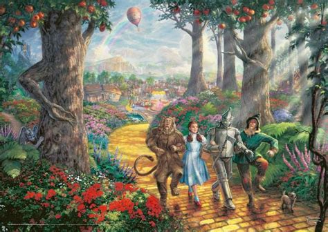 Schmidt Spiele Thomas Kinkade Der Zauberer Von Oz Warner Bros