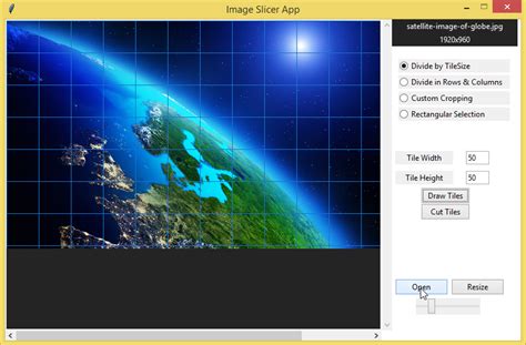 Image Slicer App In Python With Source Code Sourcecodester