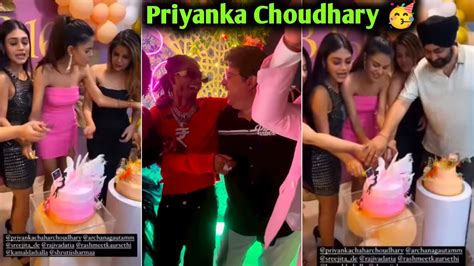 Priyanka Choudhary All Bigg Boss 16 Members Party 🥳 Winner Bb16 Mc