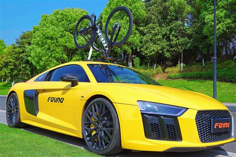 The Fovno Bike Rack Sucks Itself Into Place and Fits Just About Any Car ...