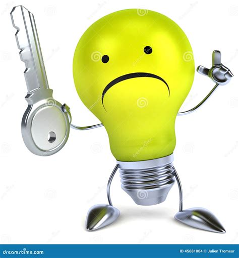 Fun Light Bulb Stock Illustration Illustration Of Marketing 45681004