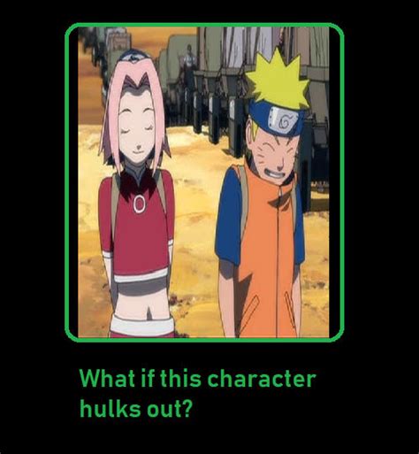What If Naruto And Sakura Hulking Out By Catholic Ronin On Deviantart