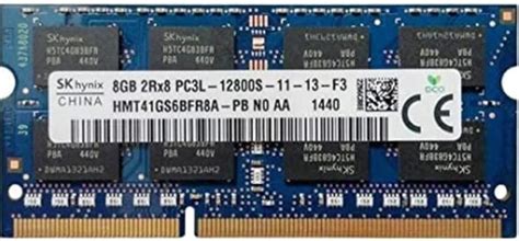 خرید و قیمت رم لپ تاپ Hynix 8 گیگابایت حافظه Ddr3 204 پین Pc3l 12800s 1600 مگاهرتز Hmt41gs6bfr8a