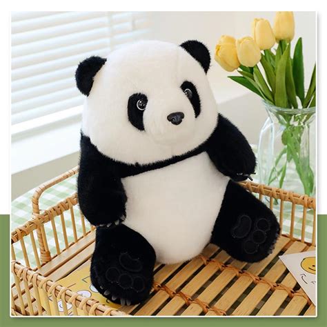 【楽天市場】特大パンダ 抱き枕 動物 置物 Panda パンダのぬいぐるみ リアル 本物 そっくり かわいい座り パンダちゃん 雑貨 可愛い