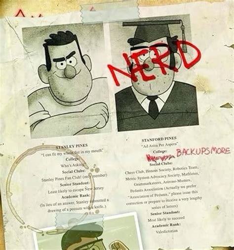 The Book Of Bill Stan Twins Gravity Falls Art Gravity Falls Funny