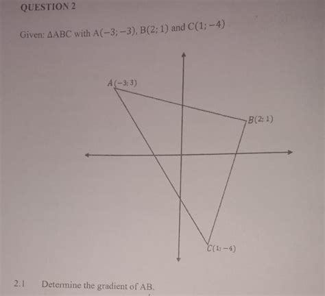 Question 2given Abc ﻿with A 3 3b21 ﻿and