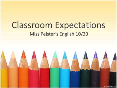 Ppt Classroom Expectations Powerpoint Presentation Free Download