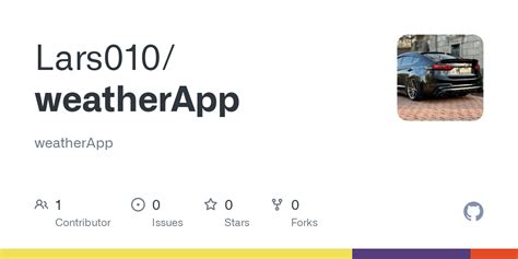 Github Lars010weatherapp Weatherapp