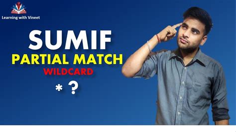 Sumif With Wildcard Excel Sum Based On Partial Text Match Sumifs With Wildcards Youtube