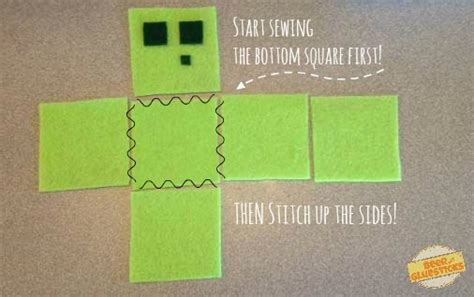 Diy Plush Minecraft Slime And Magma Cubes