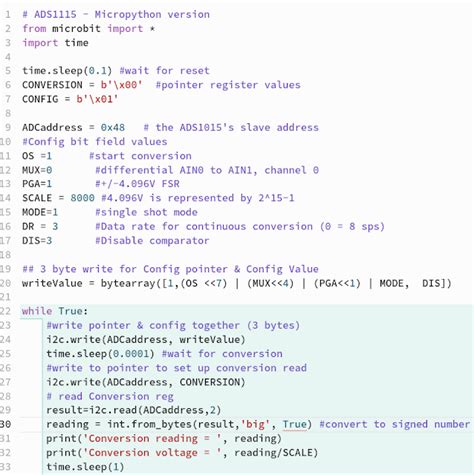 Microbit With An External ADC