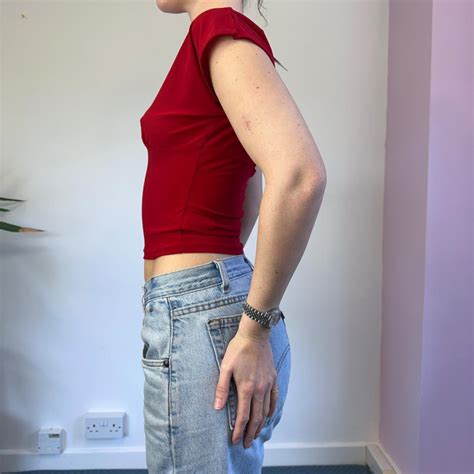 Vintage Backless Deadstock Blouse 90s Topshop Depop