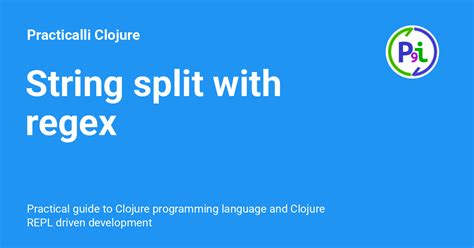 String Split With Regex Practicalli Clojure