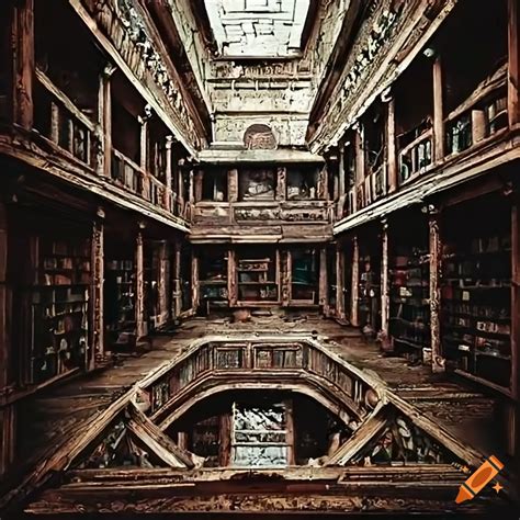 Abandoned Library On Craiyon