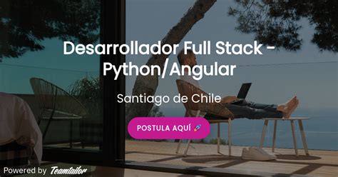 Desarrollador Full Stack Pythonangular Tinet