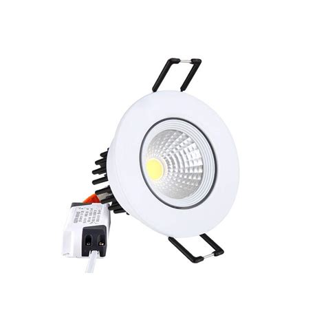 Buy Liunce Warm White No Flicker Lighting Fixture Recessed Ceiling Spotlight COB Downlight
