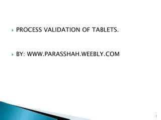 Ppt Validation Part Process Validation Powerpoint Presentation