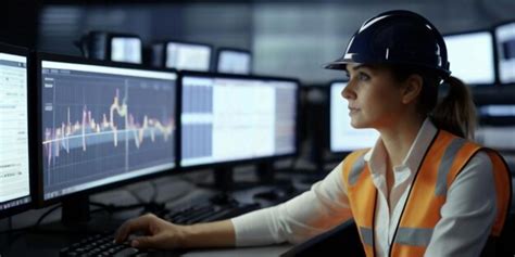 Premium Photo Female Engineer In A Control Room Women Engineer