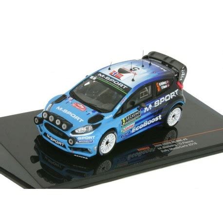 Ford Fiesta RS WRC Rallye Monte Carlo Ostberg Floene IXO RAM Miniatures Autos Motos