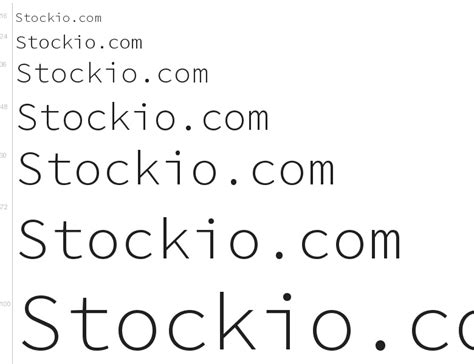 Free Font Source Code Pro By Adobe