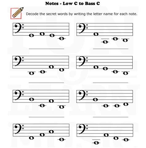 Treble Clef Note Worksheet Music Worksheets Music Theory Worksheets