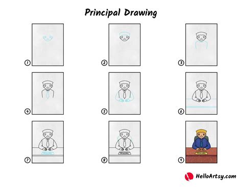 Principal Drawing Helloartsy