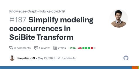 Simplify Modeling Cooccurrences In Scibite Transform By Deepakunni3