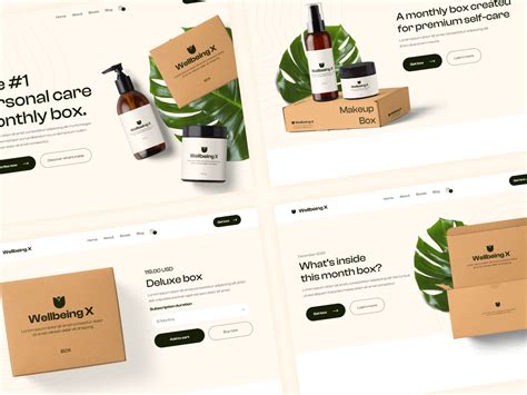 Organic Ecommerce Webflow Template Wellbeing X Brix Templates