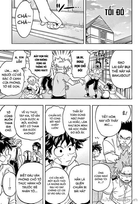 Truyện Học Viện Siêu Anh Hùng My Hero Academia Chap 120 Tiếng Việt