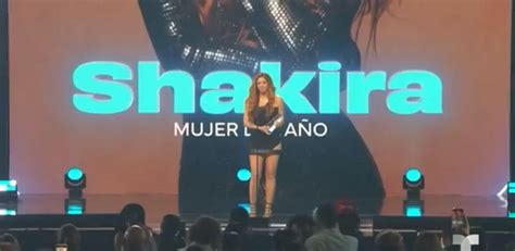 Shakira es elegida la mujer del año y emociona a todos con un discurso