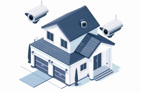 Protect Your Home With A Digital Security System Featuring A Remote