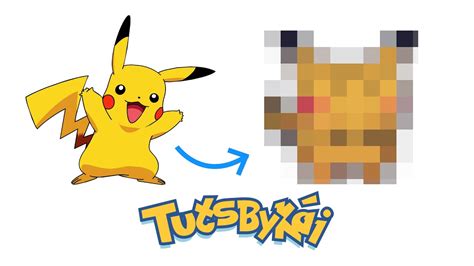 creating pixel art pokemon pikachu [1] youtube