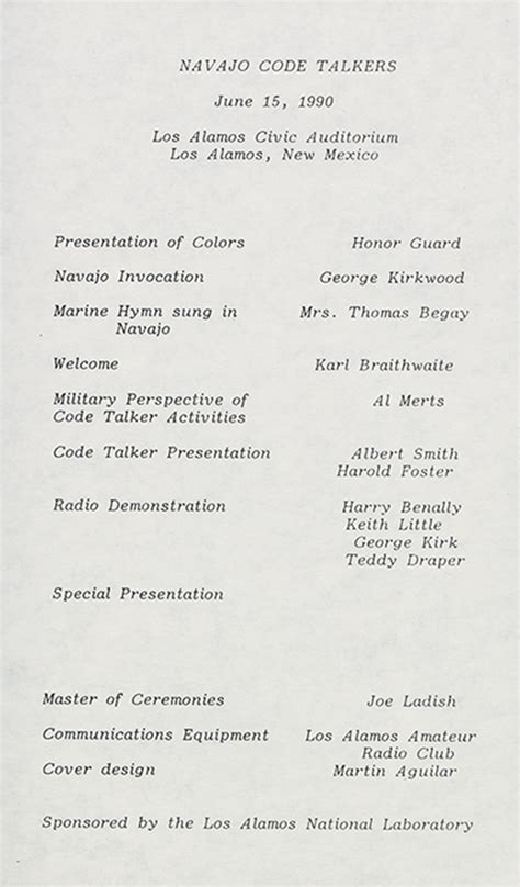 Remembering Wwiis Navajo Code Talkers The Vault Los Alamos