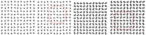 Experiments On The Segmentation Of Two Synthetic Julesz Textures The