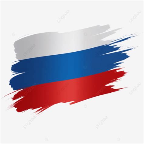 브러시 스트로크 러시아 국기 삽화 요소 러시아 Png 일러스트 및 이미지 에 대한 무료 다운로드 Pngtree