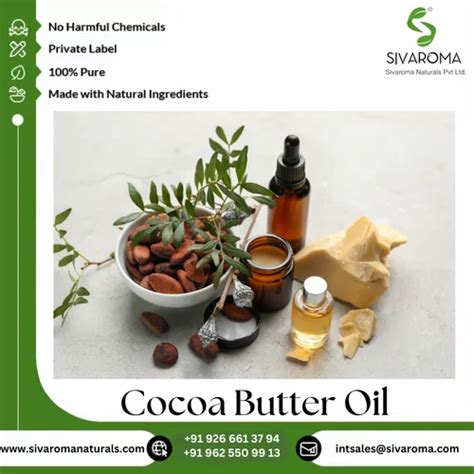 Flavor Salted Cocoa Butter Oil 25 Kg At ₹ 0 87 Gram In Noida Id