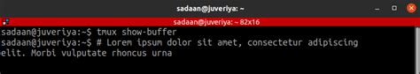 如何在 Tmux 中使用剪贴板进行复制和粘贴
