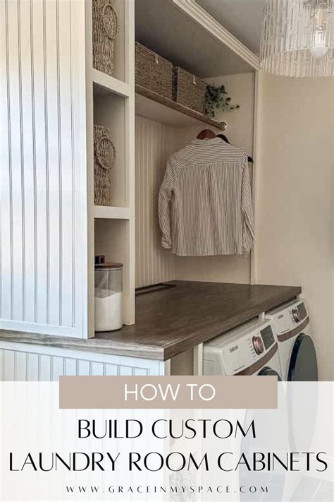 Laundry Room Diy Laundry Cabinet Diy