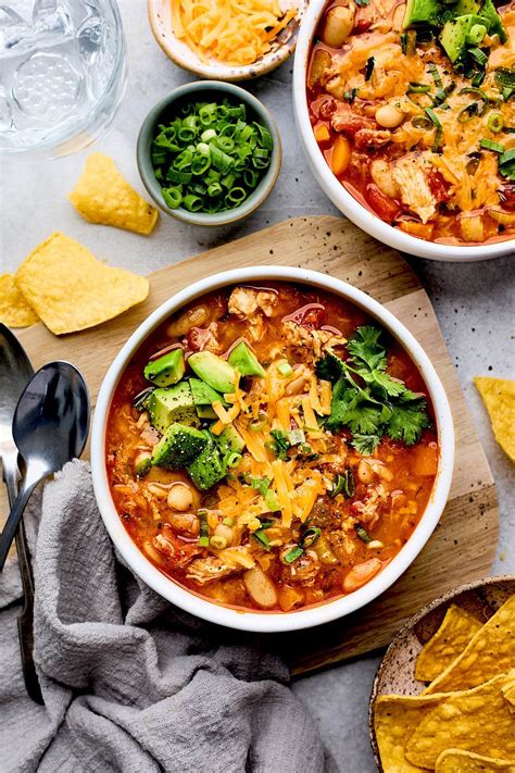 Easy Buffalo Chicken Chili Two Peas And Their Pod