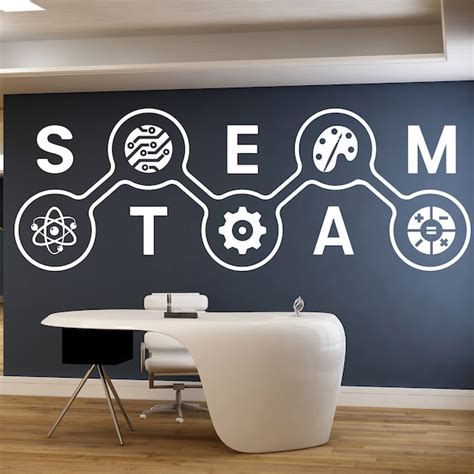 Stem Wall Decal Etsy