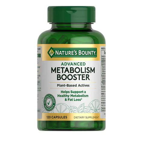 Nature S Bounty Advanced Metabolism Booster Capsules Shopee