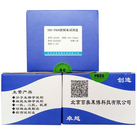 SDS PAGE凝胶配制试剂盒 报价 价格 性能参数 图 百奥莱博 生物器材网