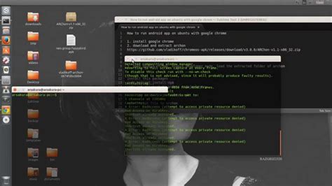 How To Install Android App On Ubuntu Or Linux Youtube